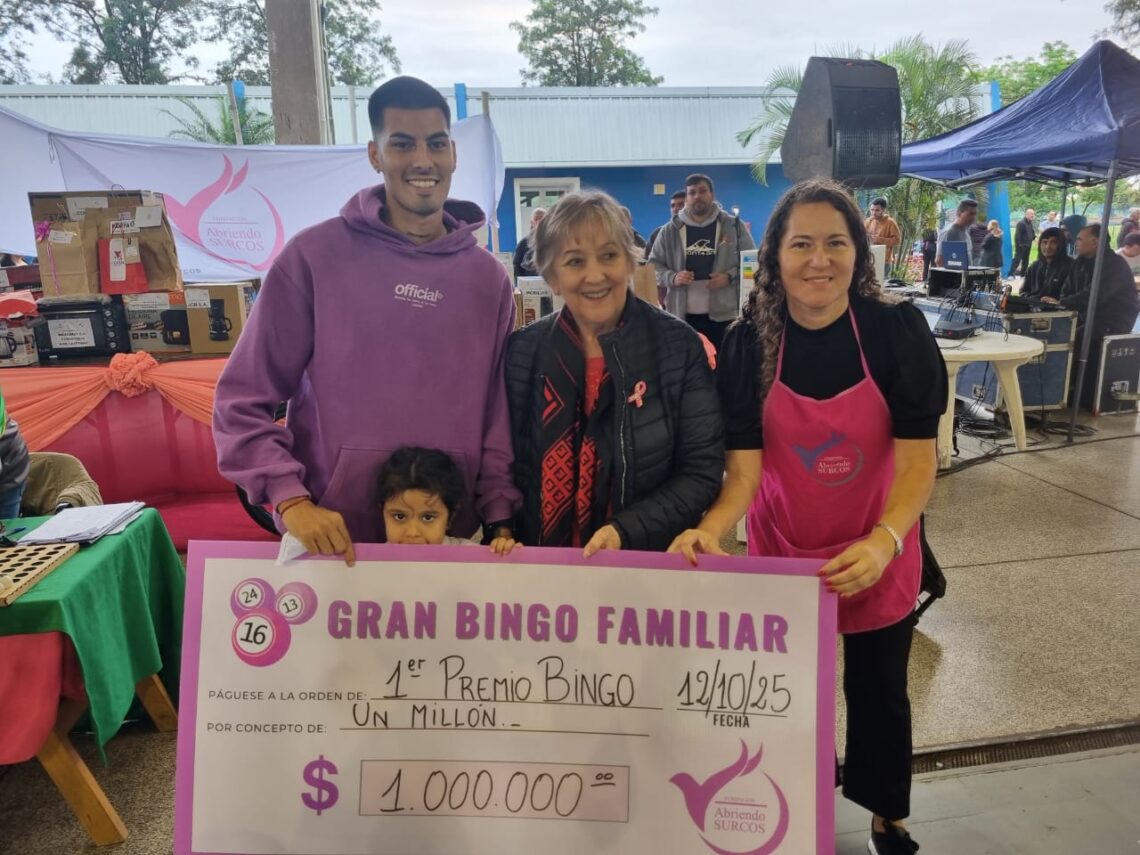 Se realizó con éxito el tradicional “Bingo Rosa” – Agenfor